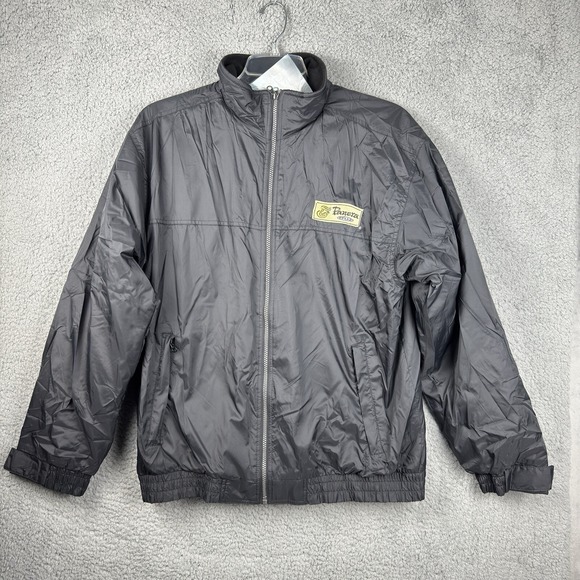 Jackets & Coats | Panera Bread Jacket Work Uniform Black Nylon Fleece ...
